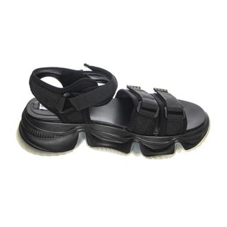 Steve Madden Chakra Flat Sandal - - Shoes - Damen - Schwarzk - 41 EU