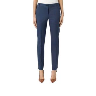 Marella Femme, Pantalons, Bleu, Taille: 50 FR Slim-fit Pantalons