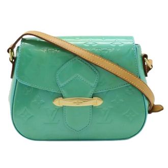 Louis Vuitton Pre-owned Monogram Vernis Belleflower PM Umh&auml;ngetasche - - Pre-owned - Damen - Blau - ONE SIZE