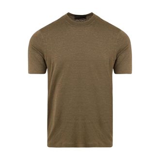 FILIPPO DE LAURENTIIS Homme, Tops, Vert, Taille: XL T-shirt &agrave; manches courtes et col rond