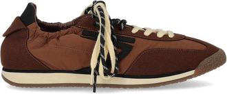 Puraai BASKETS 6.02 PANTHER VINTAGE NYLON CHOCOLATE PURAAI