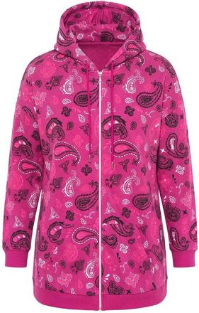 Angel Of Style Sweatjacke Sweatjacke oversized Paisley Kapuze