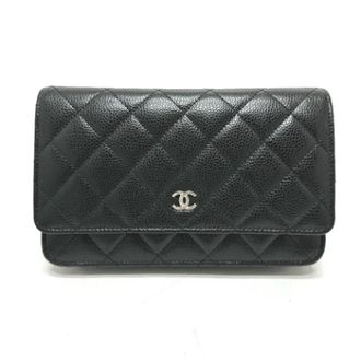 Chanel Pre-owned Leder Portemonnaies - - Pre-owned - Damen - Schwarzk - ONE SIZE