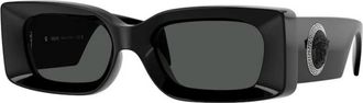 Versace Authentische Premium-Qualit&auml;t Brille - - Accessories - unisex - Schwarzk - 52 MM
