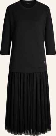 Joop Kleid Taren Im Materialmix schwarz