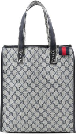 Gucci Shopper - GG Supreme Web Tote - Gr. unisize - in Braun - f&uuml;r Damen