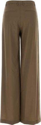Pantaloni Torino Nocciola Exterior: Virgin Wool Pantaloni Trousers