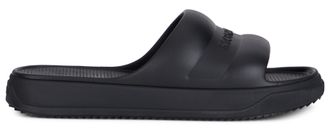 Moncler Womens Rubber Slippers Black Sandal
