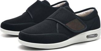 Generic Mousse À Mémoire De Forme Unisexe Pantoufles Diabétiques Chaudes Confortable en Peluche Arthrite OEdème Pieds Gonflés Chaussures Baskets Pieds Nus Rég