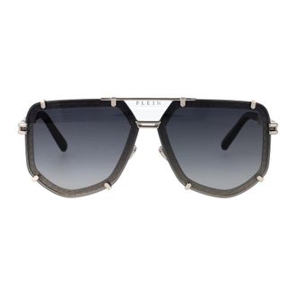 Philipp Plein Legacy Sonnenbrille - - Accessories - Herren - Schwarzk - 66 MM
