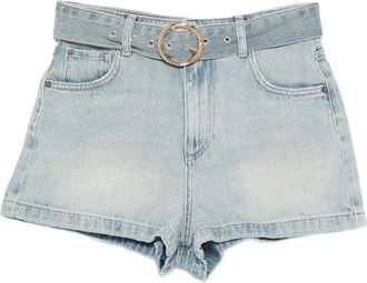 Twinset Femme, Shorts, Bleu, Taille: W30 Denim Shorts