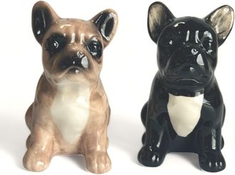 Lesser & Pavey Salz- und Pfefferstreuer (Französische Bulldoggen 2)
