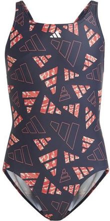 adidas Kinder Badeanzug 3 Bar Logo Graphic