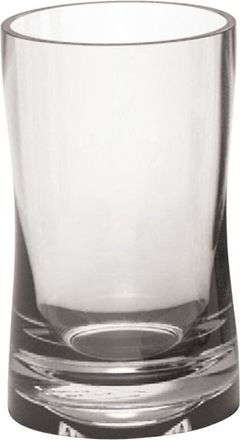 Kleine Wolke 5058116852 Fortune Zahnputzbecher, klar, 65x115 mm