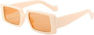 Generic Lunettes De Soleil Unisexes &Agrave; Monture Fine For Lext&eacute;rieur, Id&eacute;ales For Le Sport, Les Trajets Quotidiens Et Vacances(Beige)