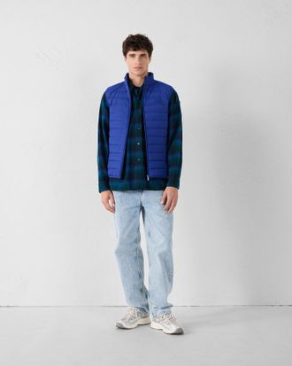 Jott Doudoune sans manches stretch Bleu cobalt Arafo - Taille 4XL