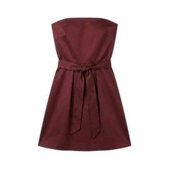 Ni&ugrave; Gonna - - Dresses - Damen - Rot - M