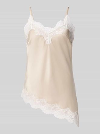 Pieces Slim Fit Tr&auml;gertop mit Spitzenbesatz Modell JESSA