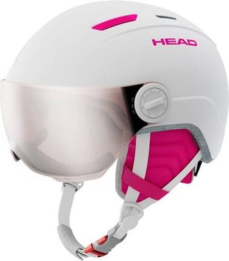 Head Kinder Helm MAJA Visor white