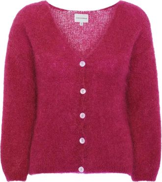Americandreams Americandreams, Femme, Pulls, Rose, Taille: 44 FR Cornelia LS Cardigan