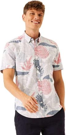 Garcia Garcia Herren Shirt Short Sleeve Hemd, White, M