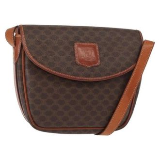 Celine Sac bandouli&egrave;re vintage Pre-owned - Femme - Pre-owned - Brun - Taille: ONE Size