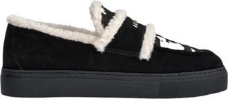 INUIKII Femme, Chaussures, Noir, Taille: 37 EU Shearling Print