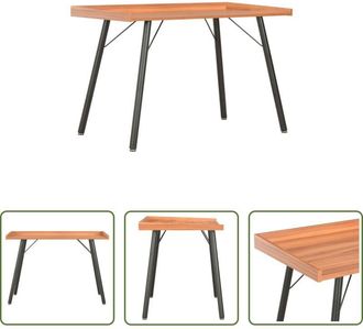 vidaXL Schreibtisch Braun - Schreibtisch Braun 90&times;50&times;79 cm