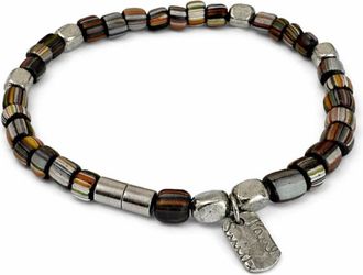 Paul Smith Homme, Accessoires, Multicolore, Taille: ONE Size M1A-Brac-Pstrip 92 Bracelet