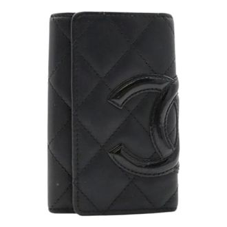 Chanel Pre-owned Porte-cl&eacute;s - Femme - Pre-owned - Noir - Taille: ONE Size