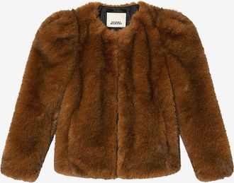 Isabel Marant Manteau Bahria - Femme - Ocre - Taille 34 - Isabel Marant