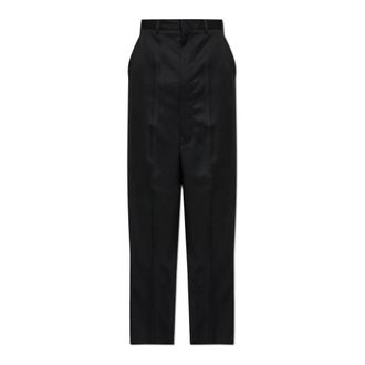 Maison Margiela Wollhose mit Bundfalten - - Trousers - Herren - Schwarzk - M