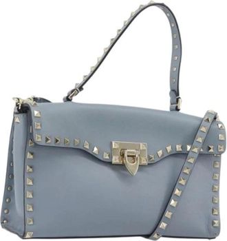 Valentino Sac &agrave; main vintage Pre-owned - Femme - Pre-owned - Bleu - Taille: ONE Size