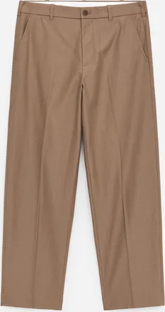 Arket Hose Aus Wollmischung -Braun