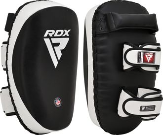 RDX Sports MMA Training Thai Boxing Pratzen Schild Kurve Paos Bahn Zielscheibe, schwarz / rot