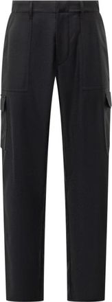 Etro Homme, Pantalons, Noir, Taille: M Pantalon Cargo en Laine