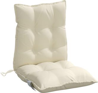 tidyard 4 STK. Gartenstuhlauflagen Niedriglehner,Niedriglehner Auflagen,Sitzpolster Sitzkissen,Auflage Gartenstuhl Niedriglehner,Stuhlauflagen f&uuml;r Niederlehne