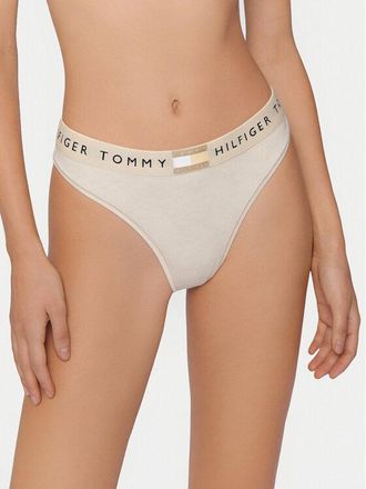 Tommy Hilfiger Stringtanga UW0UW06039 Beige