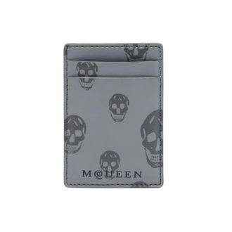 Alexander McQueen Magnetischer Kartenhalter - - Accessories - Herren - Grau - ONE SIZE