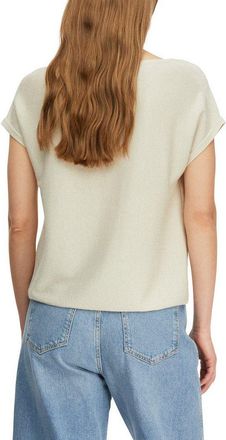 Comma Rundhalspullover mit Glitzergarn