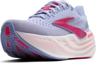 Brooks Damen Glycerin Max Sneaker, Blue Heron/Diva Pink/White, 40.5 EU
