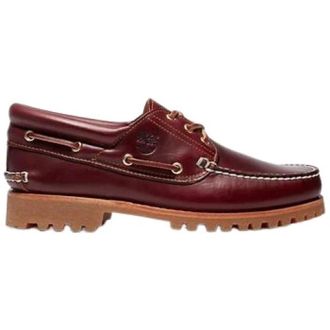 Timberland 6481 Burgundy Authentics 3 Eye Classic Lug - - Shoes - Herren - Rot - 42 EU