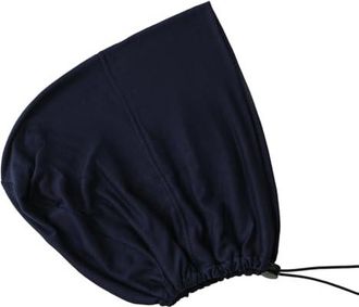 Generic Turban en coton merceris&eacute; avec cordon de serrage pour diff&eacute;rents styles de coiffure, coupe-vent, r&eacute;sistant au soleil, chapeau de t&ecirc;te de mort &agrave; porter