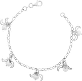 Orphelia Damen Armband 925 Sterling rhodiniert 18.5 cm Silber ZA-1802