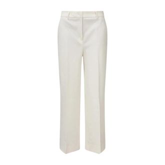 Seductive Domenica Straight Hosen - - Trousers - Damen - Wei&szlig; - 2XL