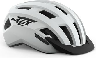 Met Helm All S (52-56), Unisex, Erwachsene, Weiß (Road White)