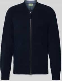 FTC Regular Fit Strickjacke aus Baumwoll-Mix mit Kaschmir-Anteil