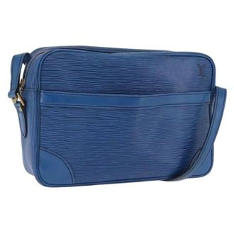 Louis Vuitton Pre-owned Cuir sacs-louis-vuitton - Femme - Pre-owned - Bleu - Taille: ONE Size