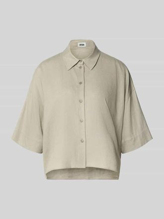 Drykorn Relaxed Fit Bluse aus Leinen-Viskose-Mix