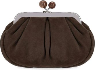 Max Mara Femme, Sacs, Brun, Taille: ONE Size Pasticcino Valois Small Clutch
